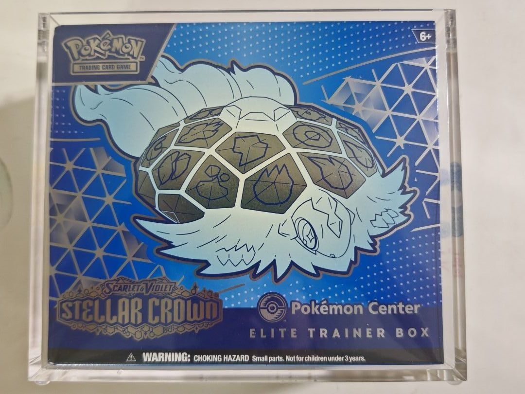 Pokemon Scarlet & Violet Stellar Crown Elite Trainer Box, Hobbies ...