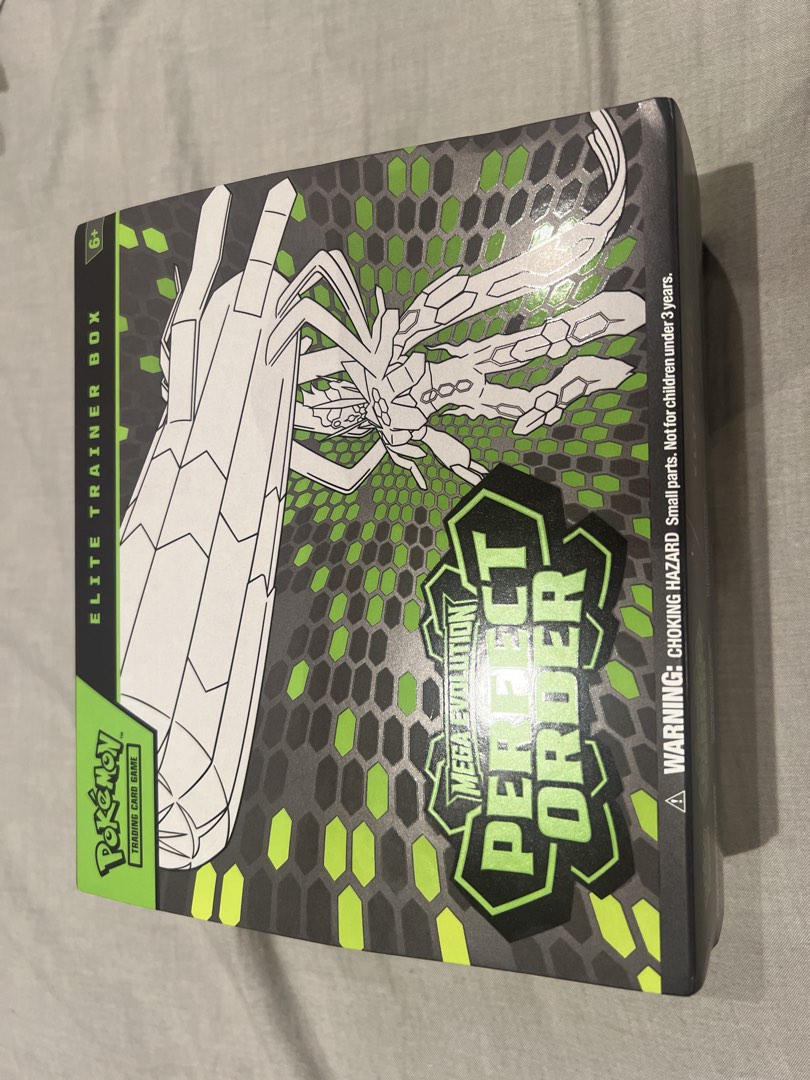 Pokemon TCG Mega Evolution Perfect Order Elite Trainer Box ETB, Hobbies ...