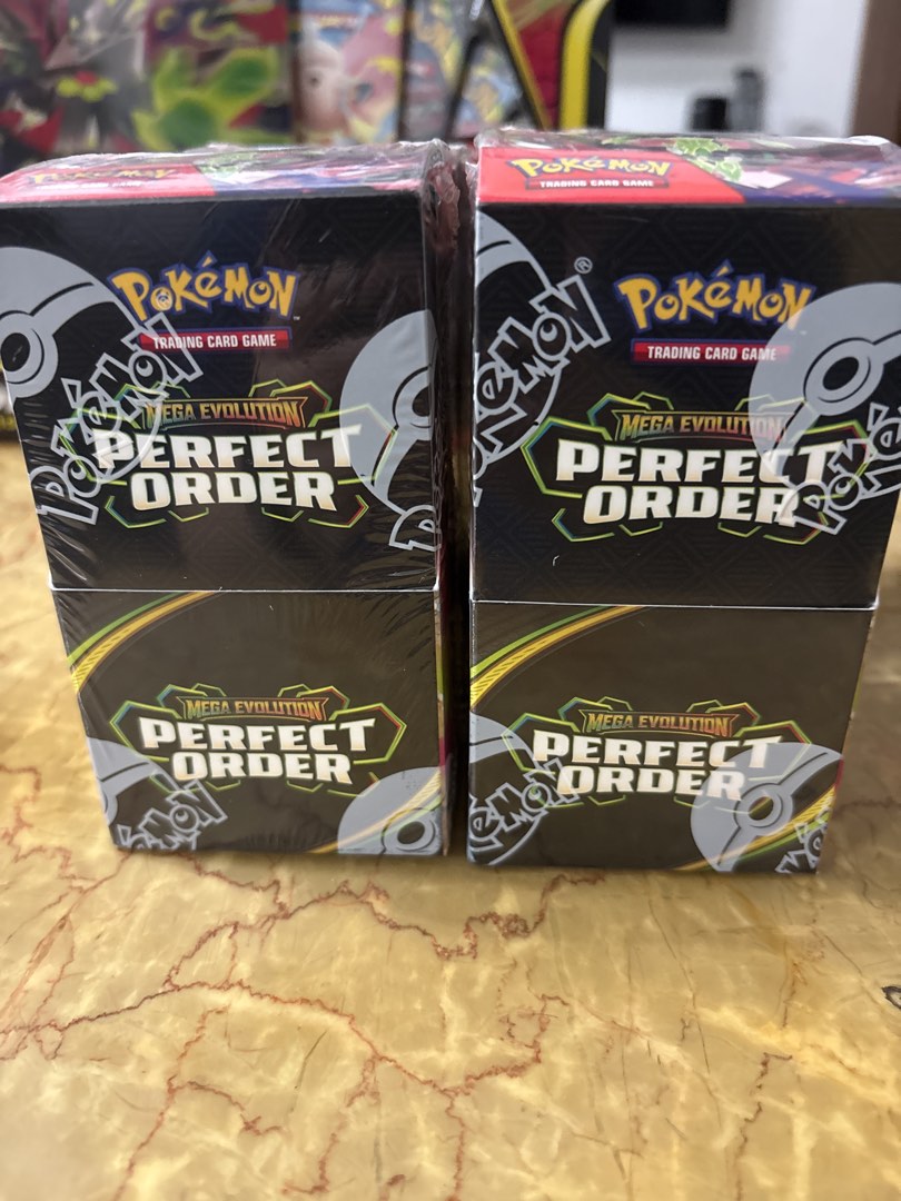 Pokemon TCG Mega Evolution Perfect Order Half Booster Boxes, Hobbies ...