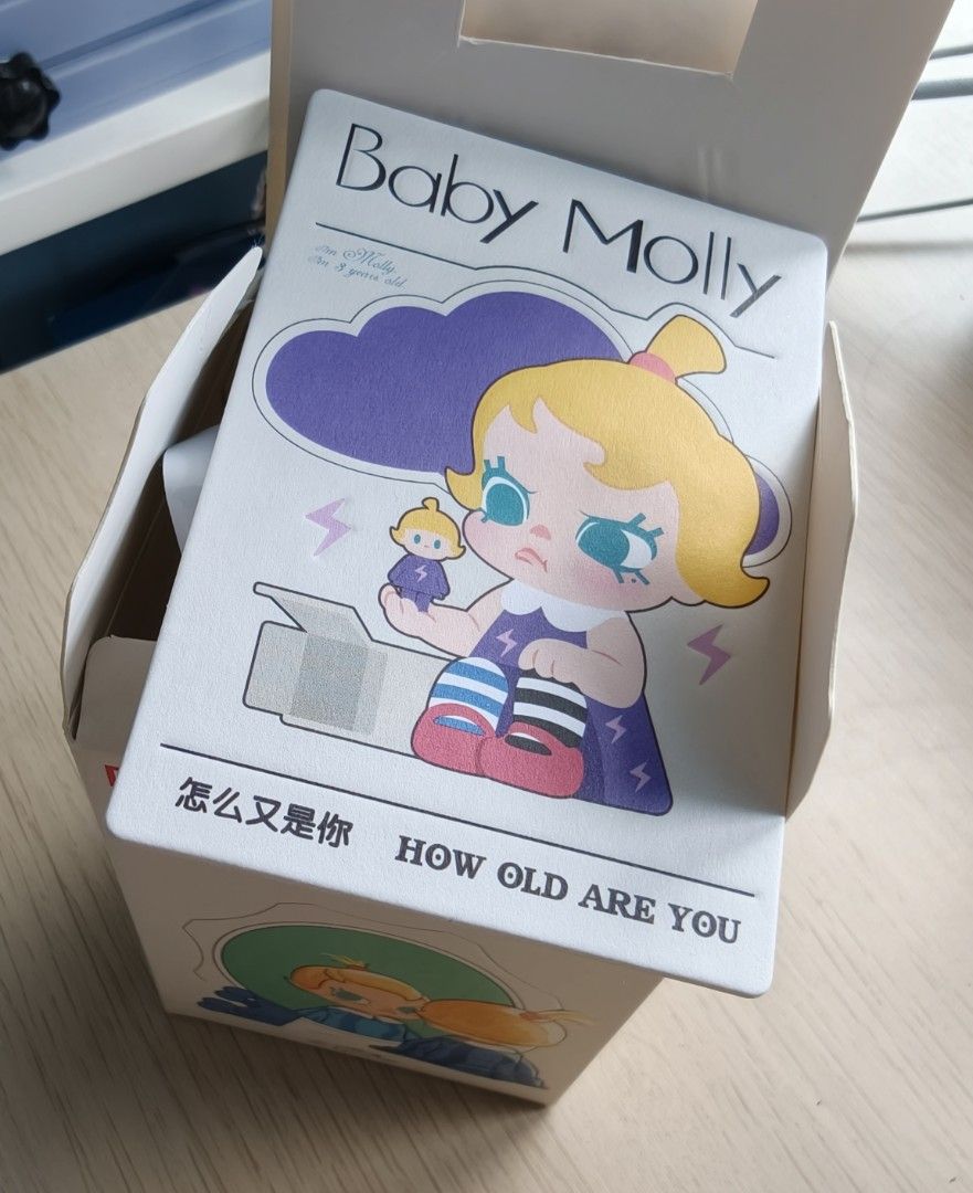 POPMART - Baby Molly When I Was Three - How Old Are You, Hobbies & Toys ...