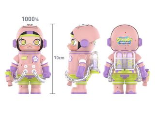 POPMART SPACE MOLLY Jon Burgerman, 興趣及遊戲, 收藏品及紀念品, 明星周邊 - Carousell