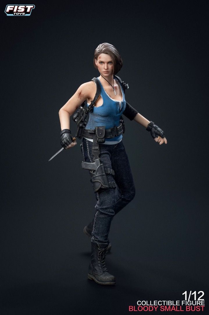 (Pre Order) Jill Valentine (Bloody Small Bust) - Fist Toys 1/12th scale ...
