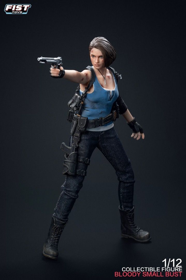 (Pre Order) Jill Valentine (Bloody Small Bust) - Fist Toys 1/12th scale ...