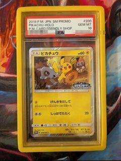 2018 PSA 10 Pikachu Holo SM Promo Pokemon Card, Hobbies & Toys, Toys ...