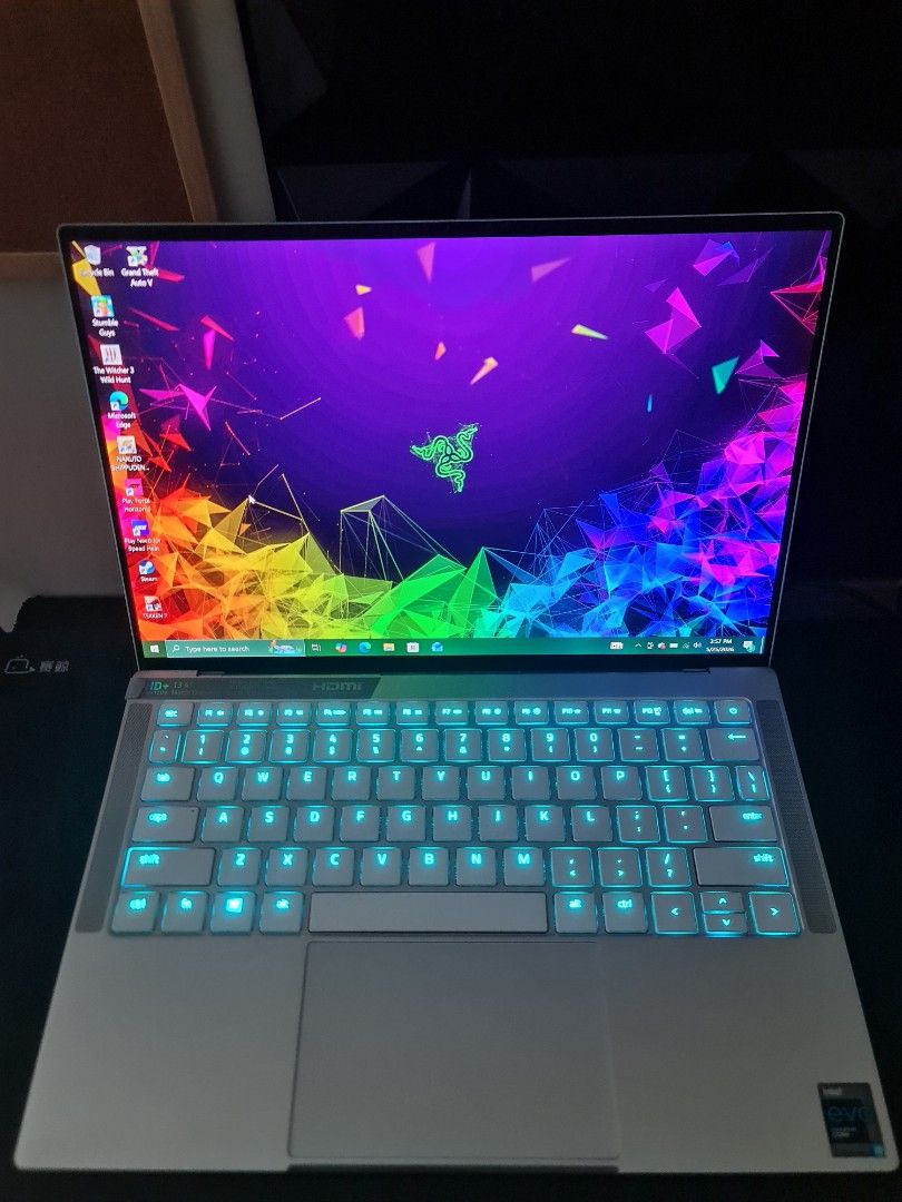 Razer Book 13 Gaming Optimized 512GB NVME SSD intel evo i5-11th gen ...