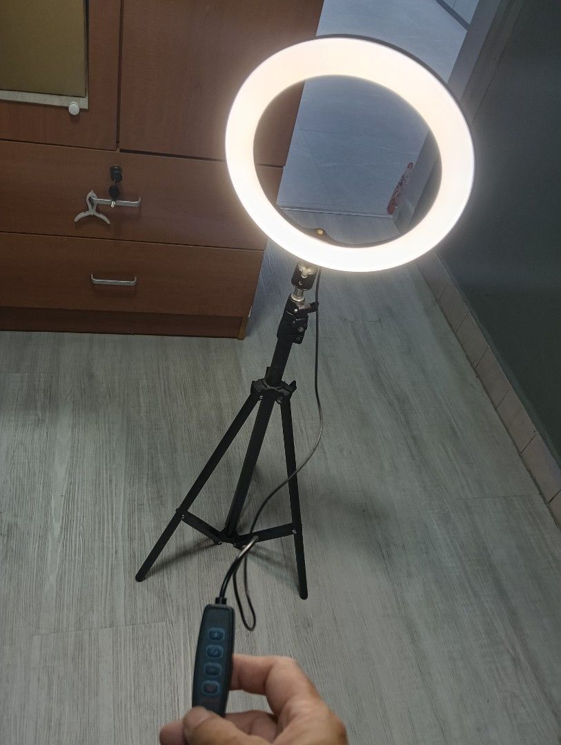 Ring Light with Tripod Stand, Photography, Photography Accessories ...