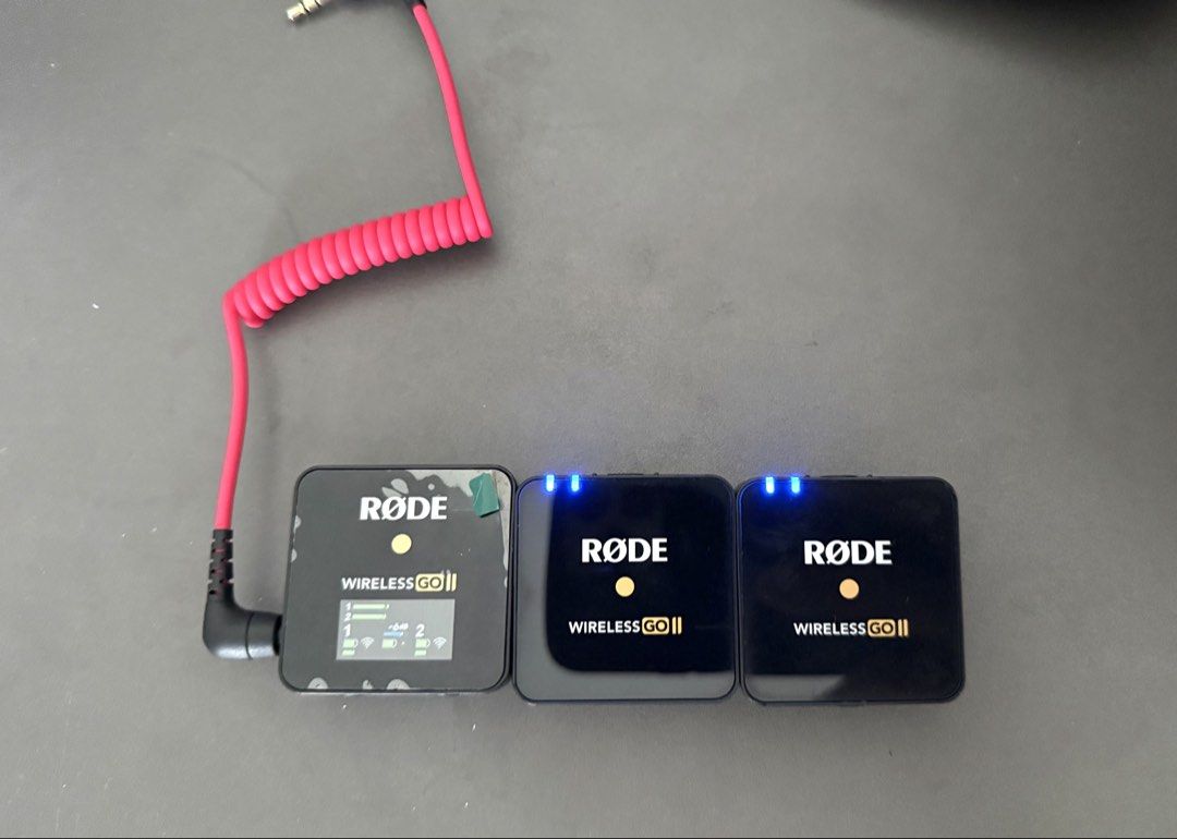 Rode Wireless GO II Microphone System, Audio, Microphones on Carousell