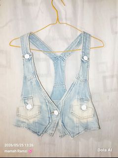 Rompi jeans Dijual | Beli 500+ Rompi jeans online | Carousell Indonesia