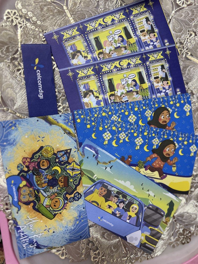 Sampul Raya CelcomDigi 2026, Hobbies & Toys, Stationery & Craft, Art ...