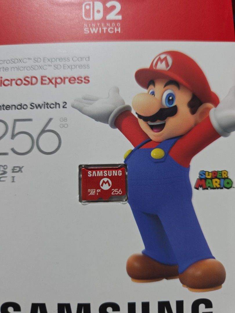 Samsung 256GB Micro SD Express Card for Nintendo Switch 2 V30 Android ...