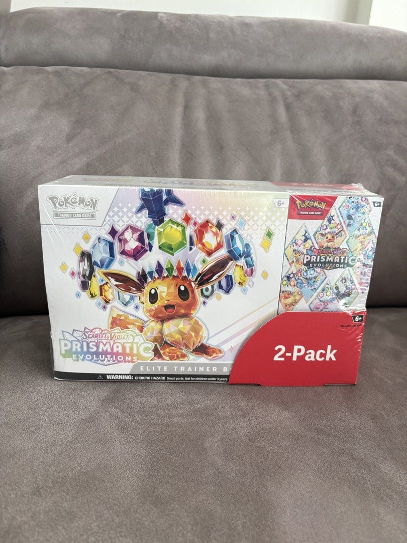 [SEALED] Pokemon Trading Card Game Prismatic Evolutions Costco Bundle ...