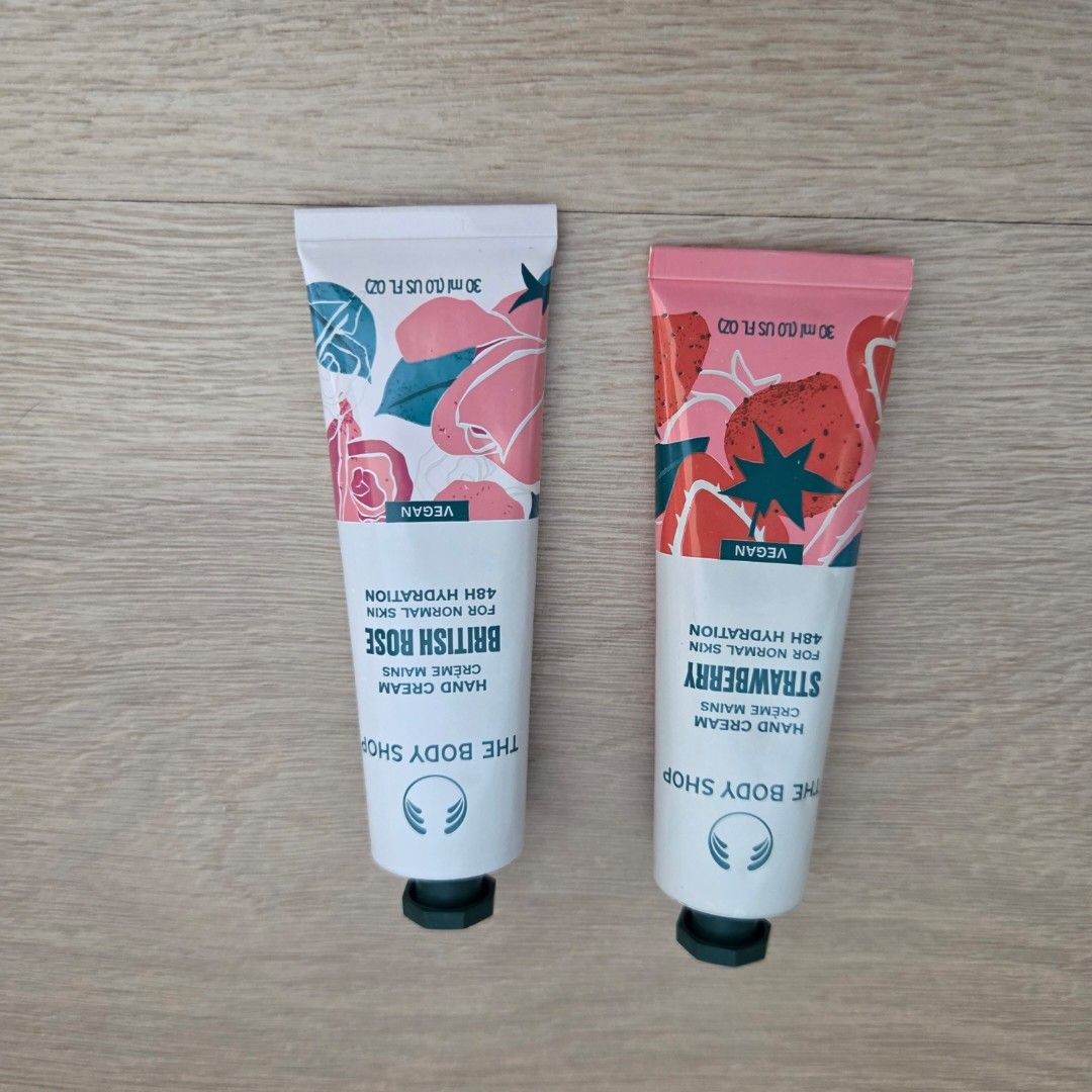The Body Shop Hand Cream - $4 for both, Beauty & Personal Care, Hands ...