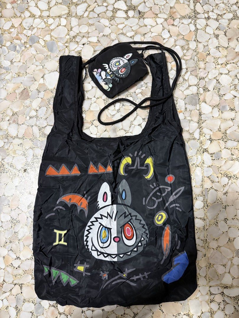 the monsters labubu tote bag popmart messenger bag constellation series ...