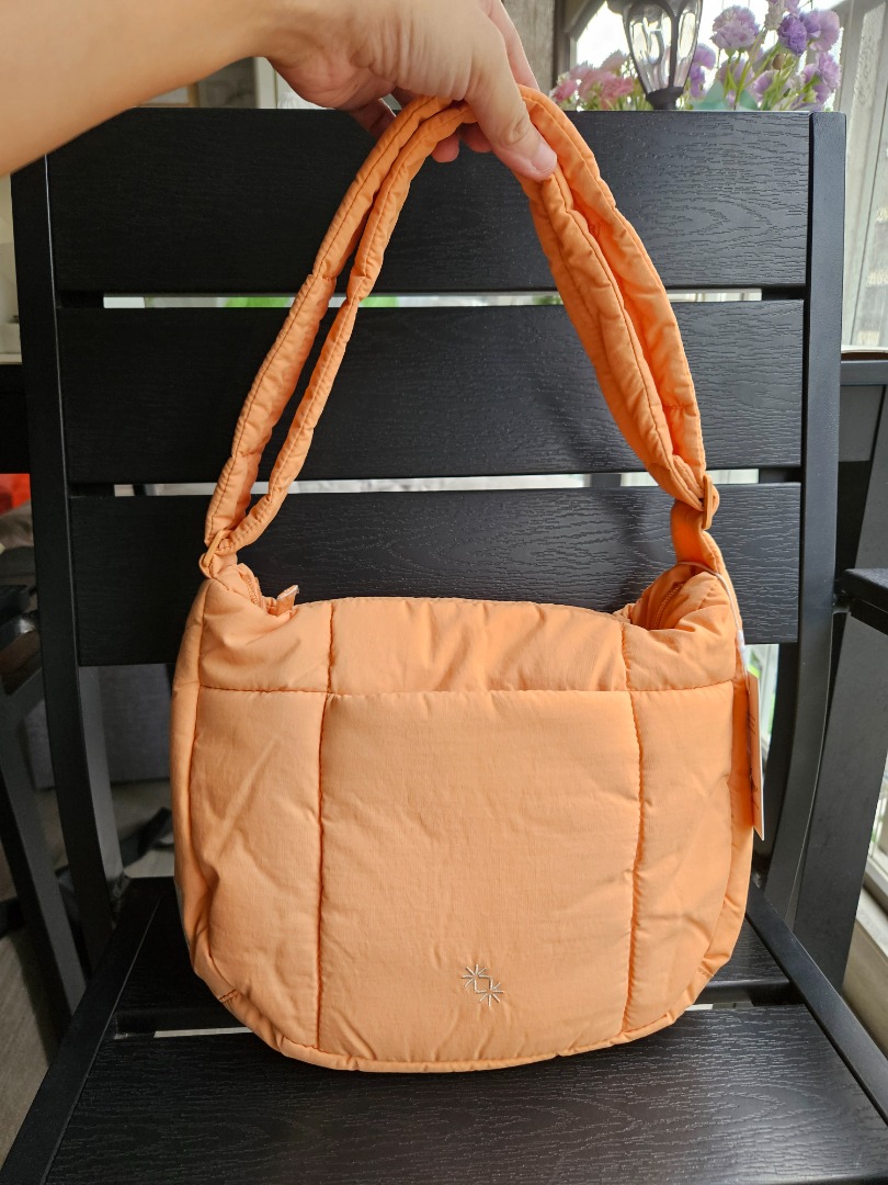 The Paper Bunny TPB Puffer Swing Bag - Orange, Women's Fashion, Bags ...