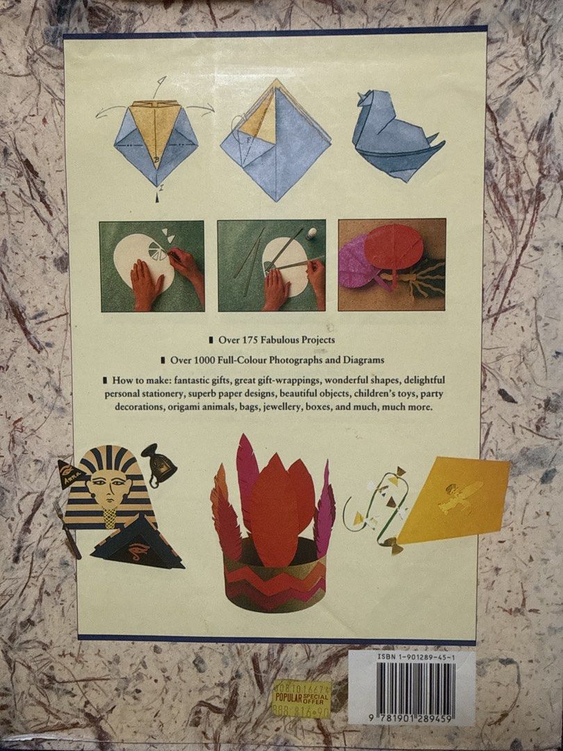 The Ultimate Papercraft and Origami Book, Hobbies & Toys, Books ...