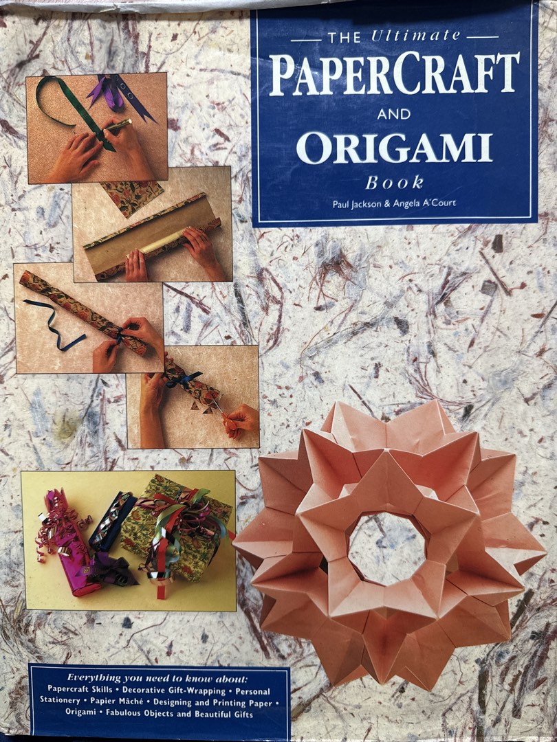 The Ultimate Papercraft and Origami Book, Hobbies & Toys, Books ...