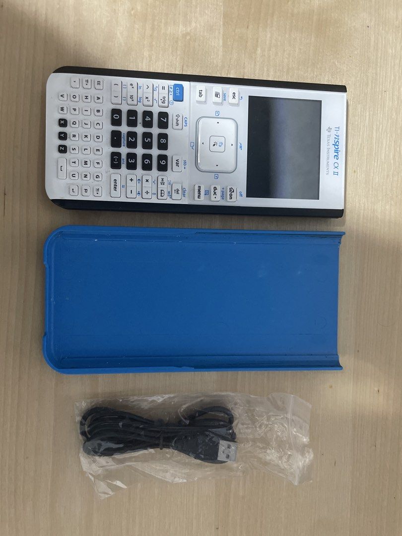 TI nSpire CX II Graphing Calculator with Case & Cable, Mobile Phones ...