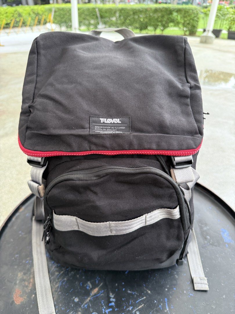 T-Level Urban Luggage Collection Black Backpack, Men's Fashion, Bags ...