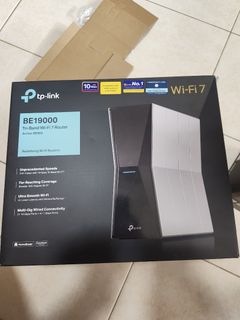 TP-Link BE805/BE19000 Tri-Band Wi-Fi 7 Router, Computers & Tech, Parts ...