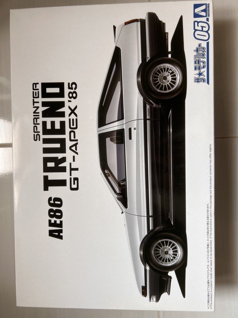 Trueno AE86, Suzuki Jimny and Evo IX Model Kits (UNPAINTED), Hobbies ...