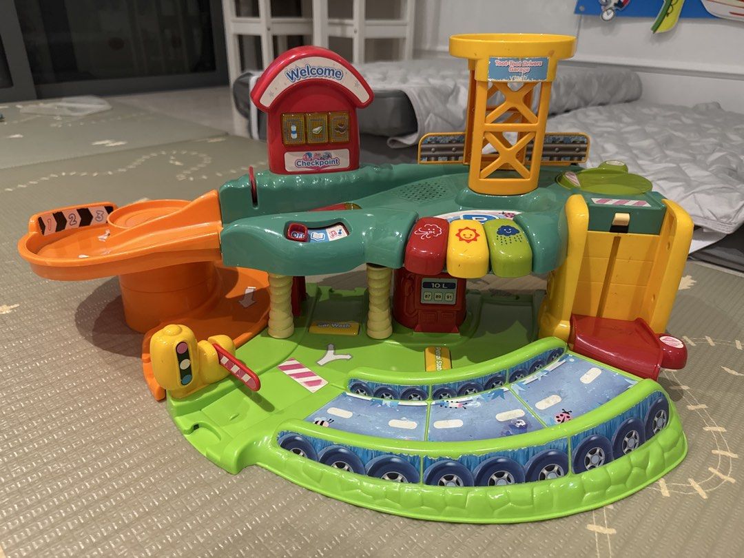 VTech Go! Go! Smart Wheels Garage Playset, Hobbies & Toys, Toys & Games ...