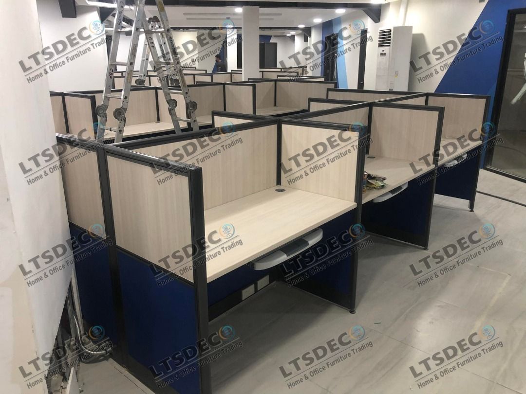 WORKSTATION TABLE DESK OFFICE PARTITION FURNITURES, Furniture & Home ...