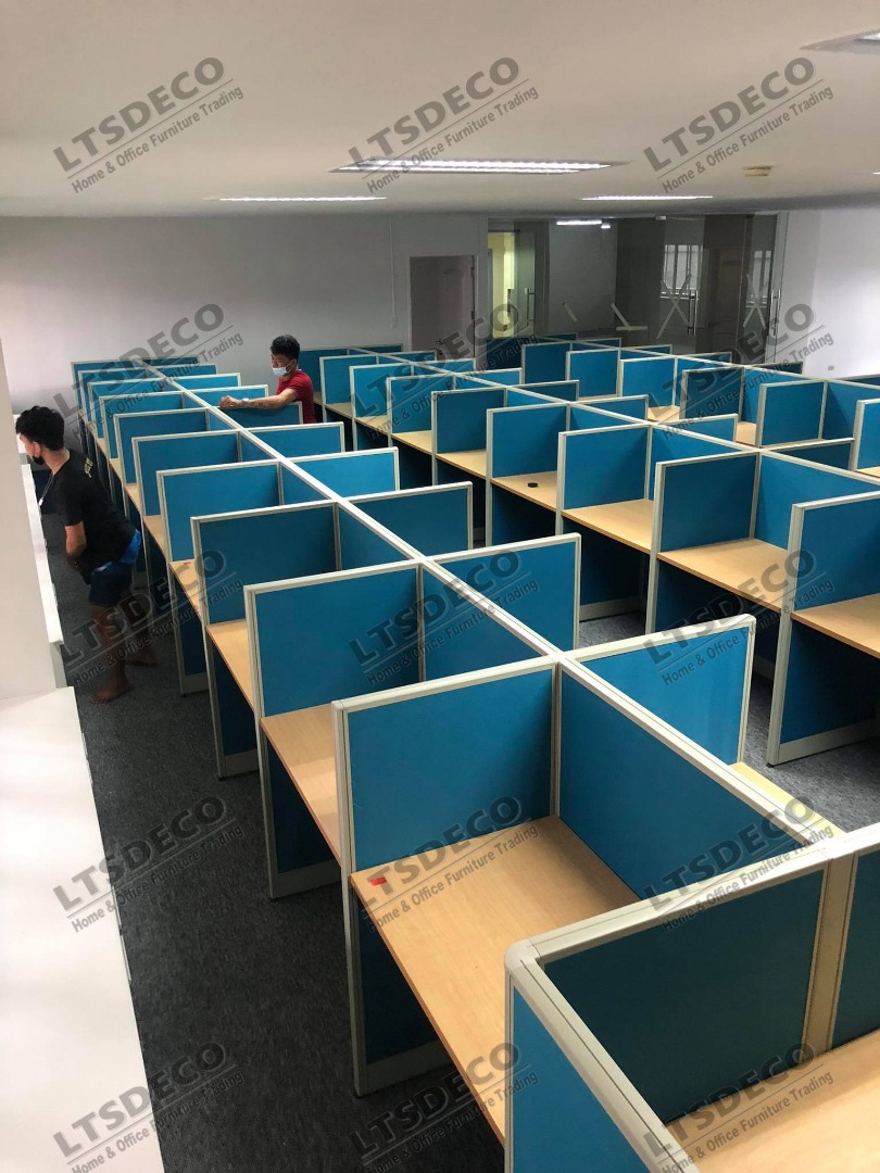 WORKSTATION TABLE DESK OFFICE PARTITION FURNITURES, Furniture & Home ...