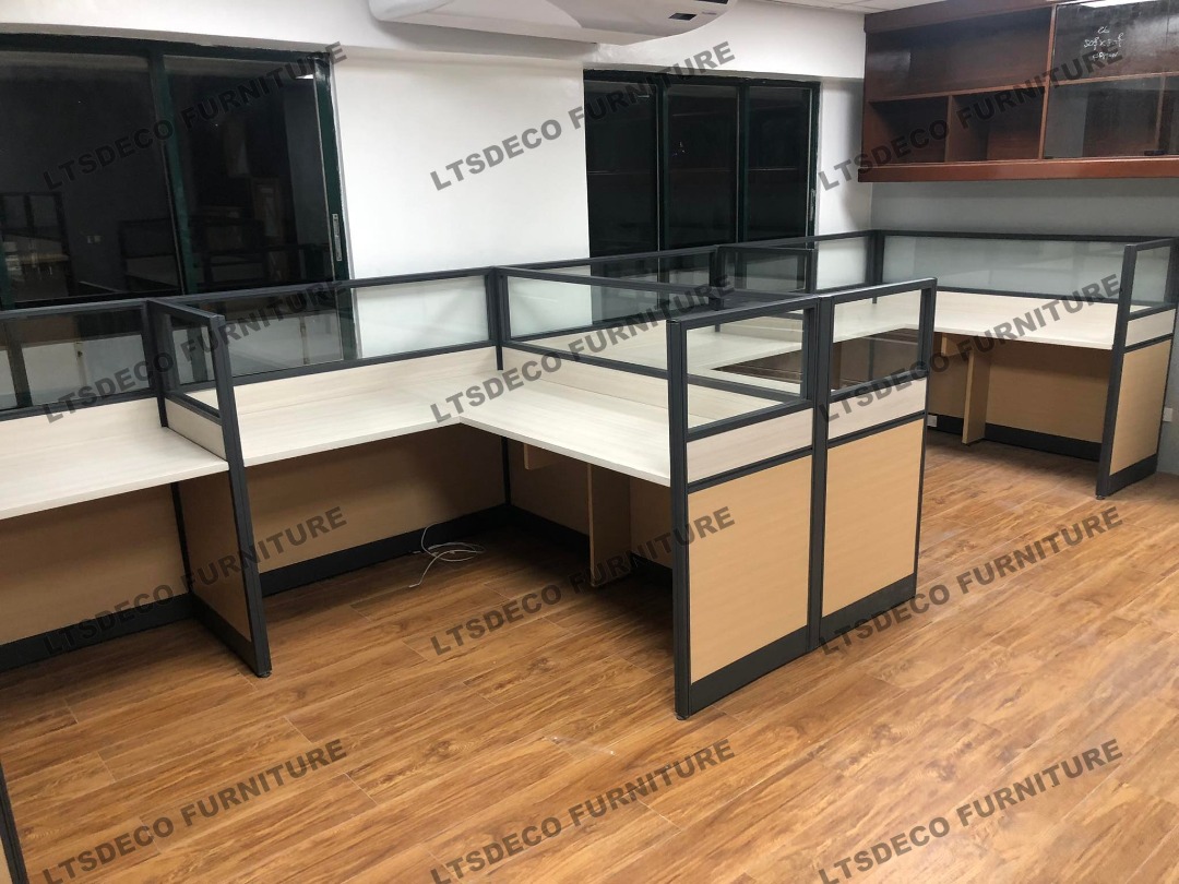 WORKSTATION TABLE DESK OFFICE PARTITION FURNITURES, Furniture & Home ...