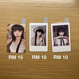 WTS LE SSERAFIM CHAEWON DICON PURENESS UNFORGIVEN ALBUM PC PHOTOCARD ...