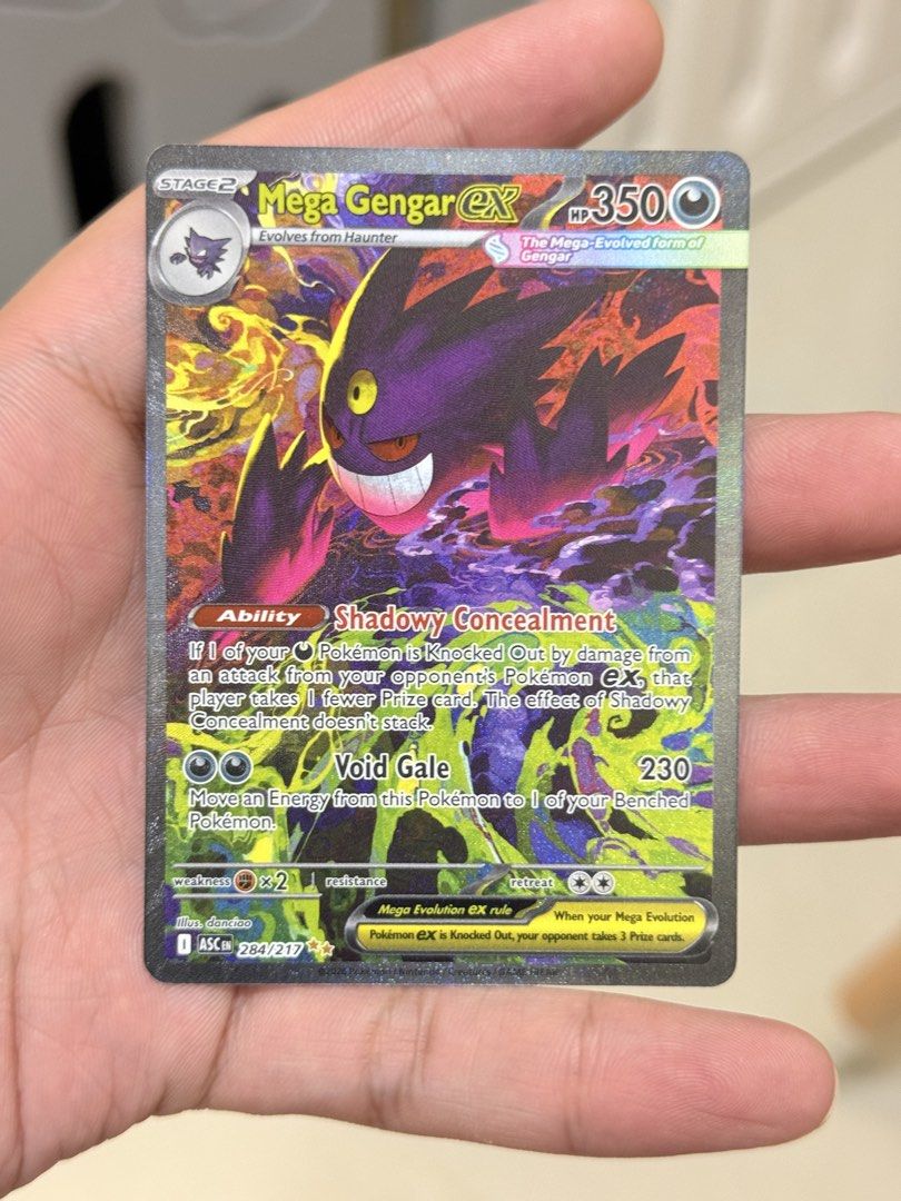 WTS Mega Gengar EX SIR #284 (Ascended heroes), Hobbies & Toys, Toys ...