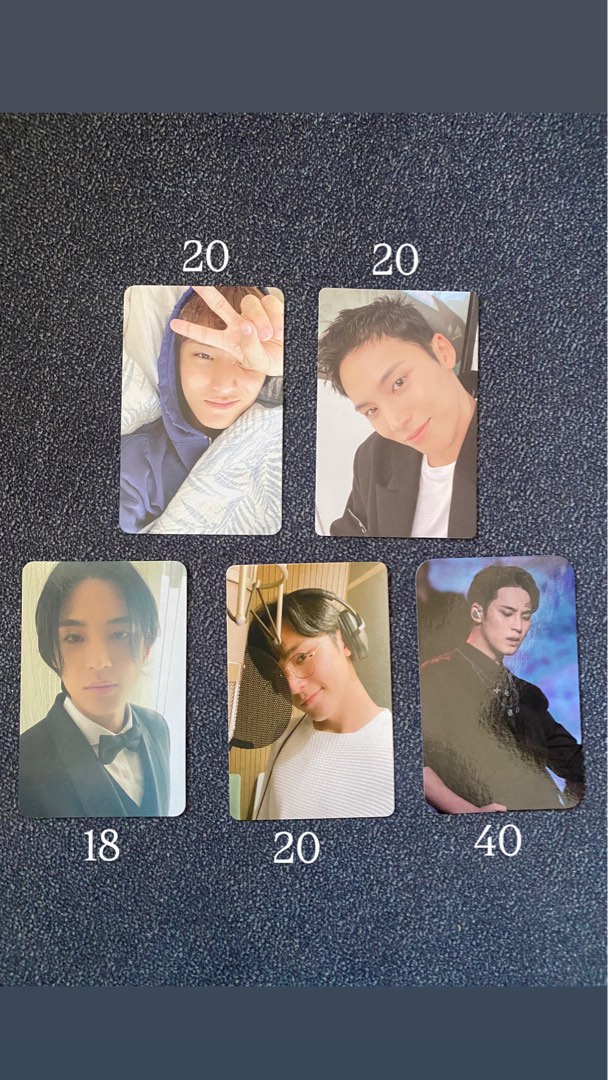 WTS Mingyu Seventeen Photocard, Hobbies & Toys, Collectibles ...