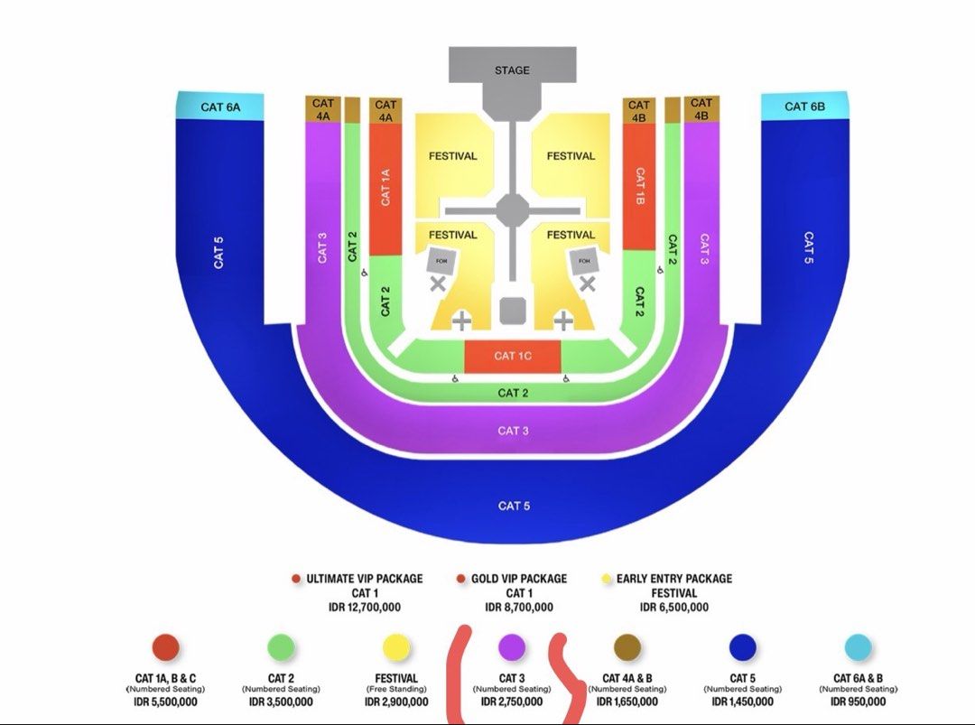 WTS The Weeknd Jakarta 2026 CAT 3, Tiket & Voucher, Tiket Acara di ...