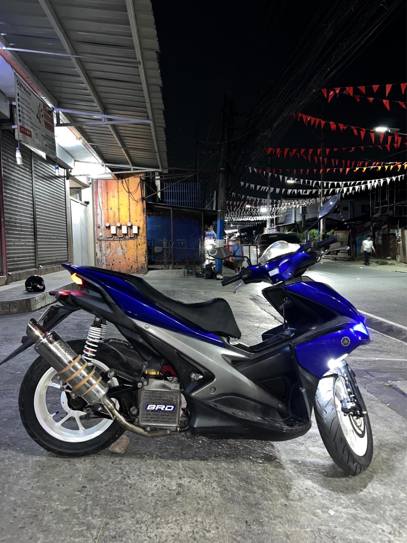 Yamaha Aerox 155 Blue with BRD Exhaust, Motorbikes, Motorbikes for Sale ...