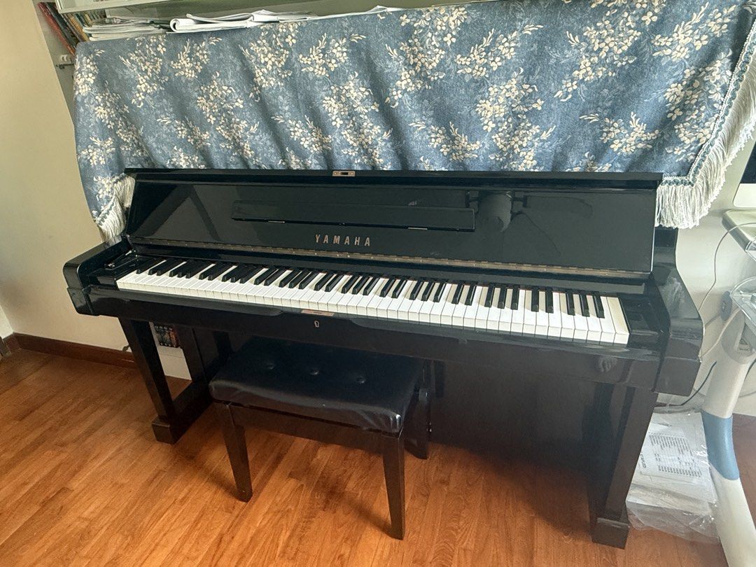 Yamaha YUX Upright Piano, Hobbies & Toys, Musical Instruments on Carousell