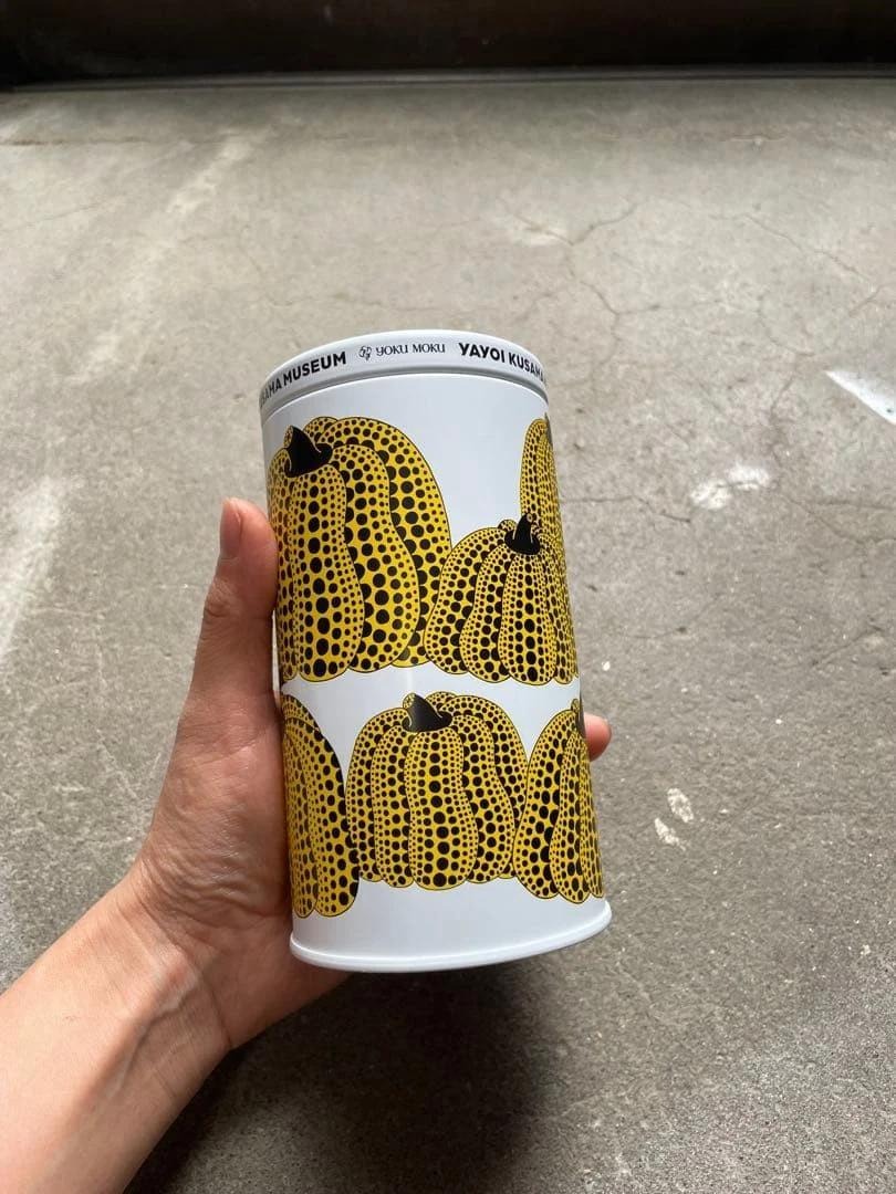 Yayoi Kusama Pumpkin Design Empty Can Handcraft Material Japan Art ...