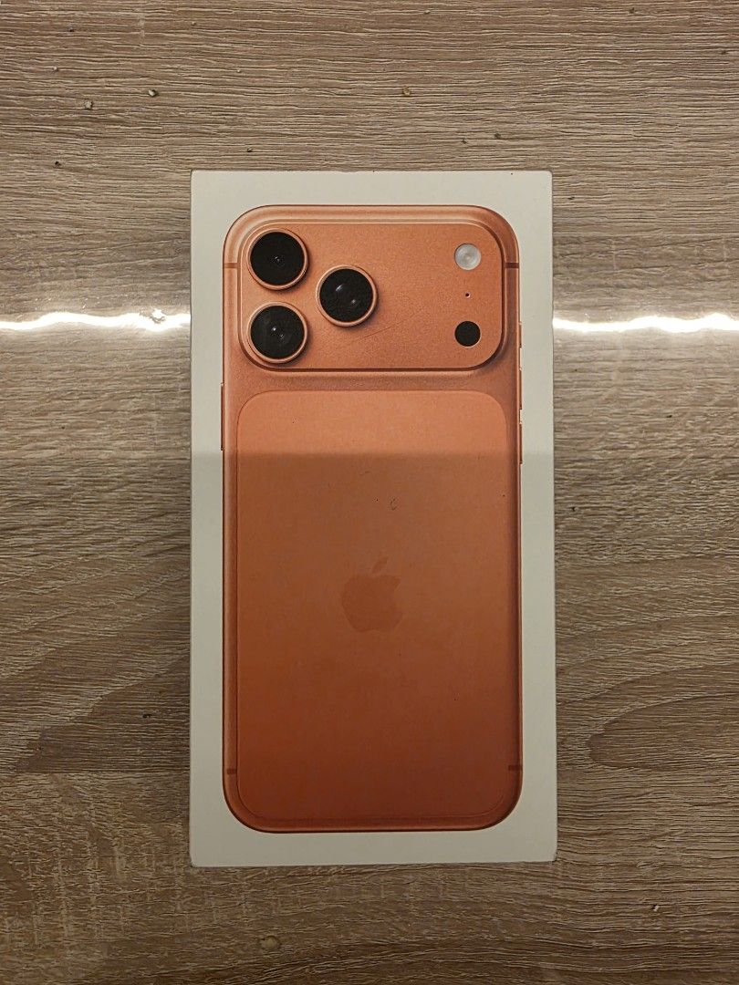 Apple iPhone 17 Pro Max Box - Orange (Sealed), Mobile Phones & Gadgets ...