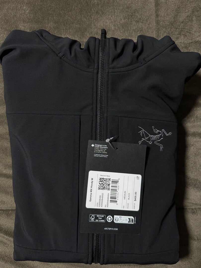 Arc'teryx Atom LT Hoody Men's Medium Black, Men's Fashion, Coats ...