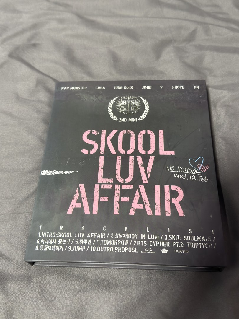 BTS Skool Luv Affair 2nd Mini Album, Hobbies & Toys, Memorabilia ...