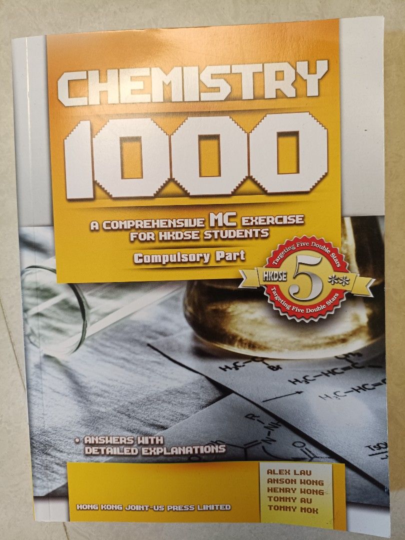 [完全冇寫過嘢] CHEMISTRY 1000 HKDSE 綜合練習題庫, 興趣及遊戲, 書本 & 文具, 教科書 - Carousell