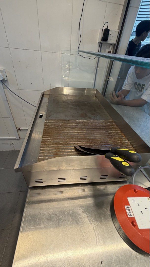 Commercial Electric Griddle Flat Top and Grill, TV & Home Appliances ...