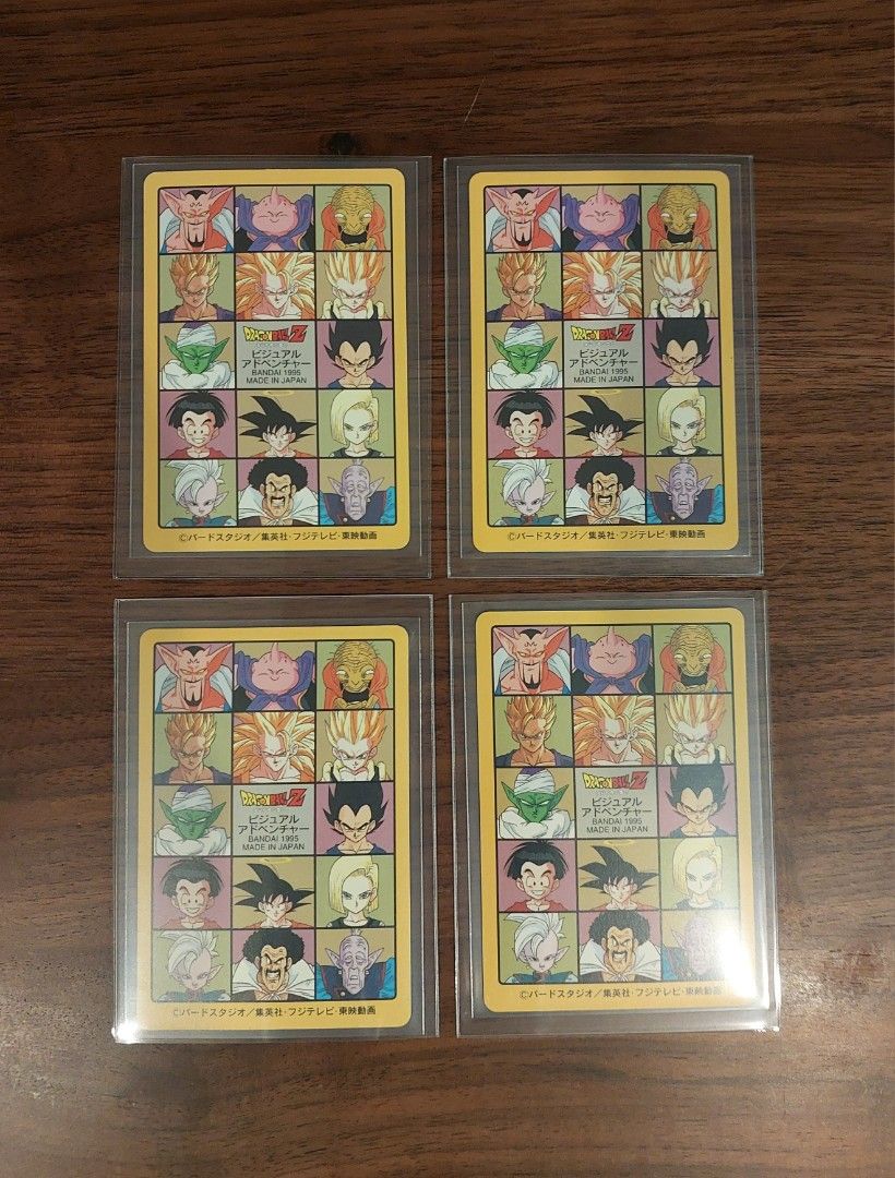 Dragonball Visual Adventure Assorted Prism Cards, Hobbies & Toys, Toys ...