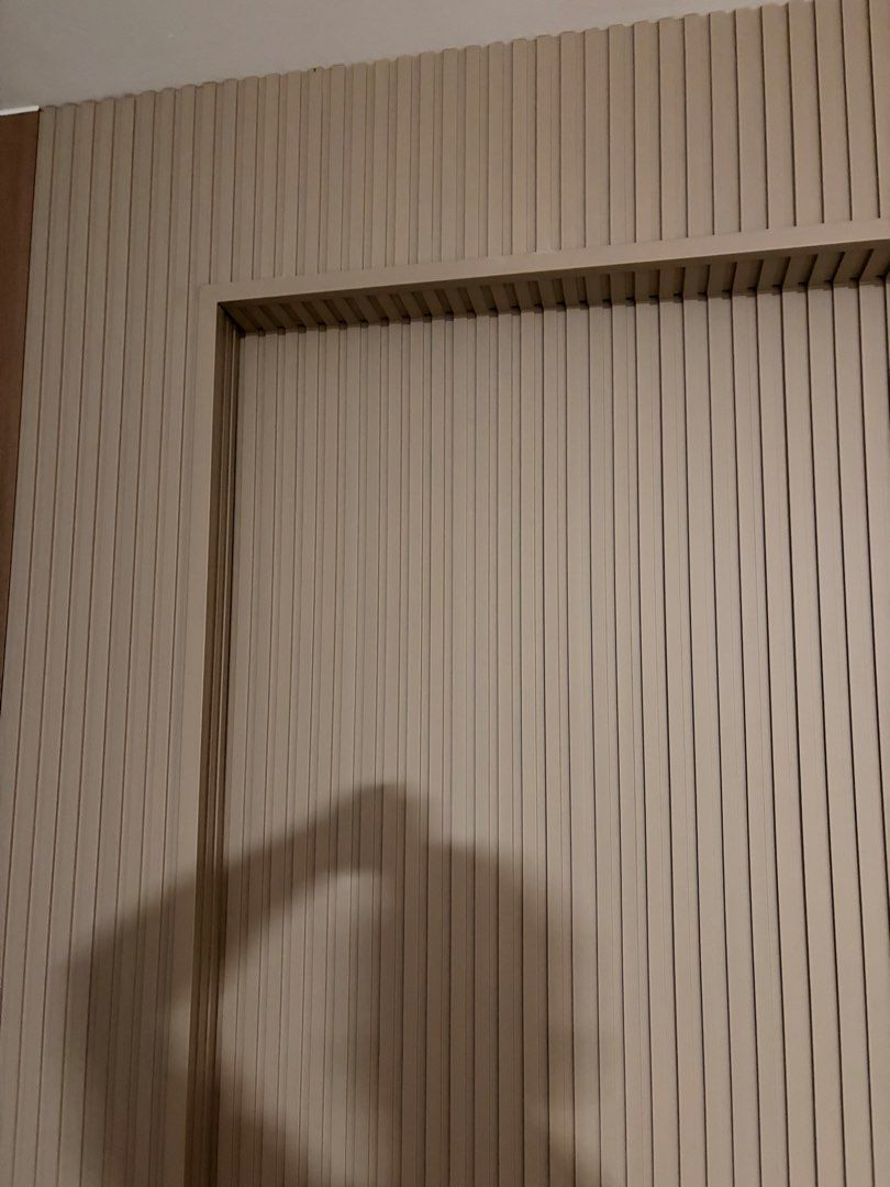 Fluted wall panels 3000x160mm, Furniture & Home Living, Home Decor ...