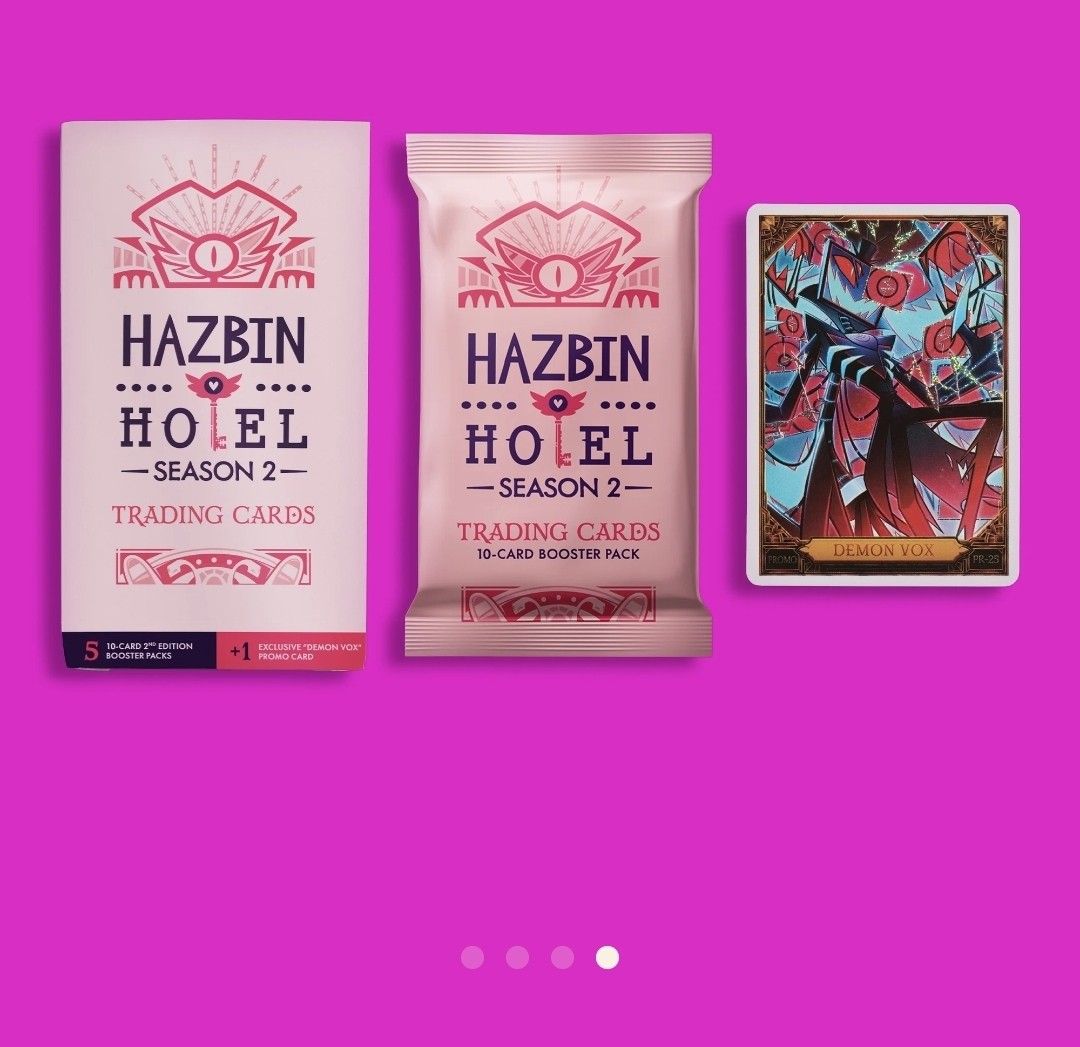 Hazbin Hotel Booster box, Hobbies & Toys, Toys & Games on Carousell