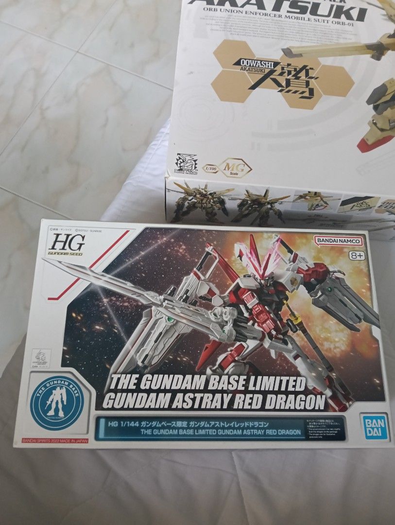 HG Astray Red Dragon, 1/100 Akatsuki, HG Draken E, Hobbies & Toys, Toys ...