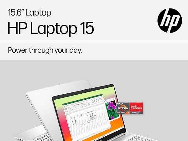 HP Laptop 15.6" AMD Ryzen 7 Laptop | Photoshop 2026 | 16gb Ram | 256gb ...