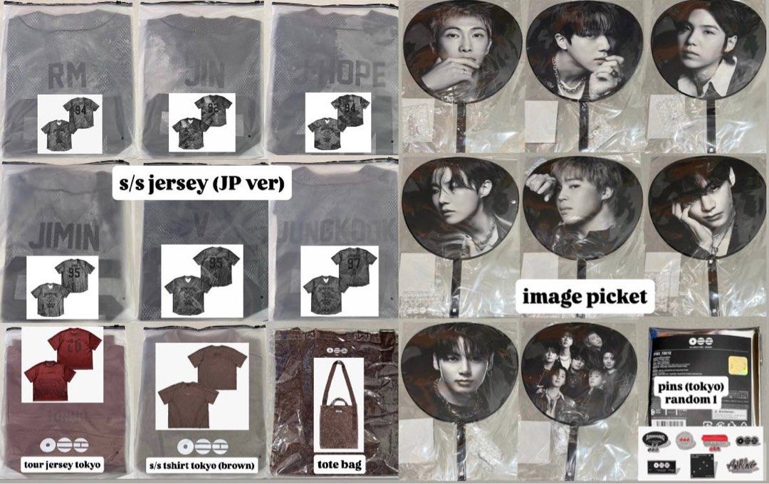 instock bts arirang / official lightstick version 4 / concert MD ...