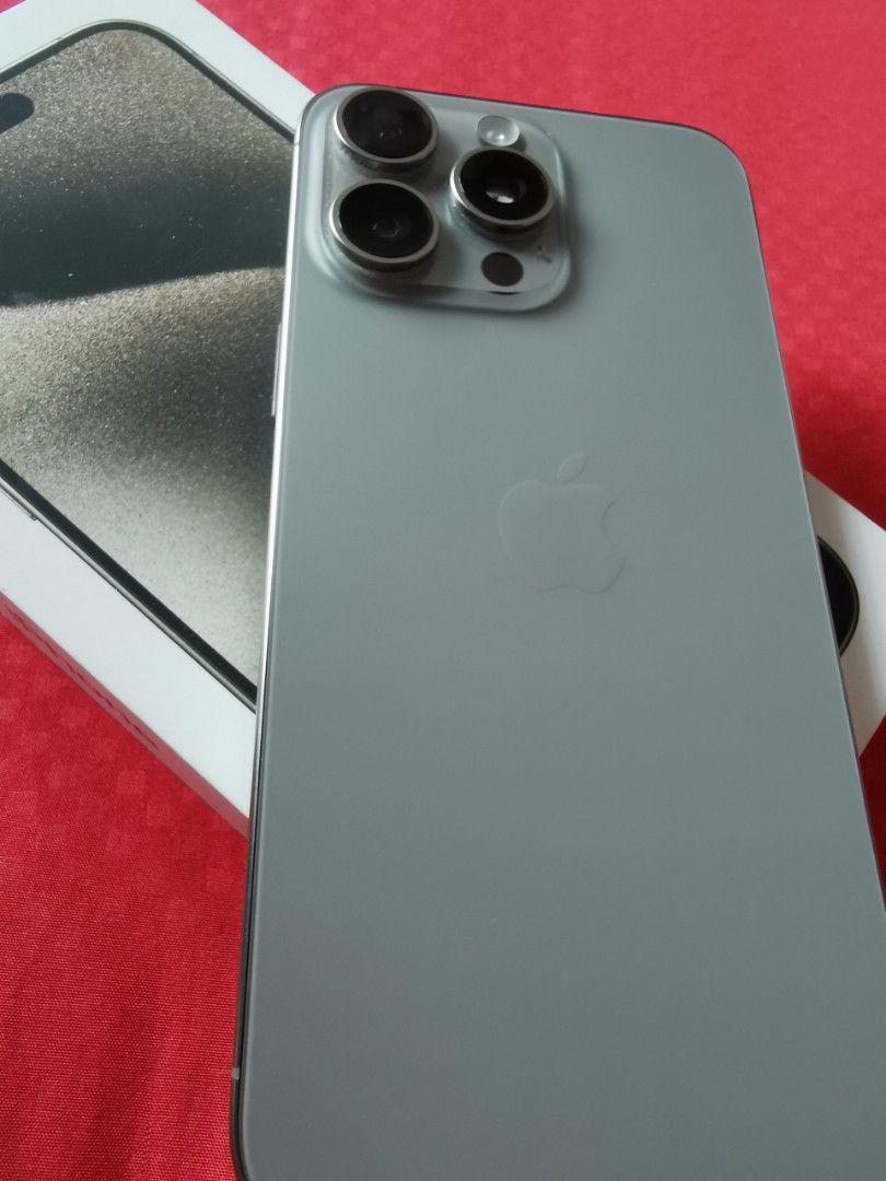 iPhone 15 Pro Max 256GB Natural Titanium, Mobile Phones & Gadgets ...