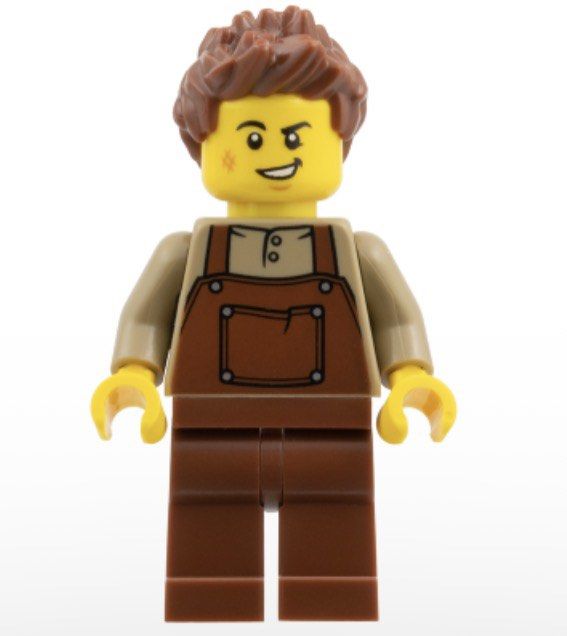 Lego Minifigures NINJAGO Legacy njo1014 Chuck the Carpenter, Hobbies ...