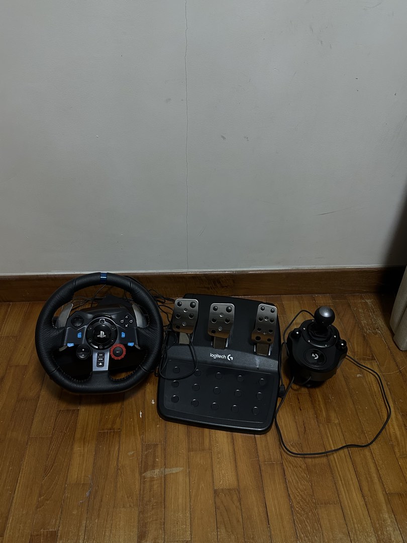Logitech G29 full set, Video Gaming, Gaming Accessories, Controllers on ...