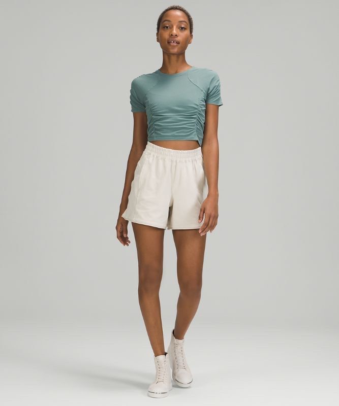 Lululemon LA Side Panel High-Rise Short, Women's Fashion, Activewear on ...